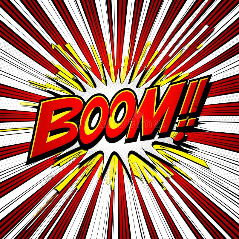 Comic Book Explosion Boom Stock Illustrations – 16,345 Comic Book ...
