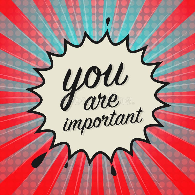 Important You Stock Illustrations – 1,972 Important You Stock ...