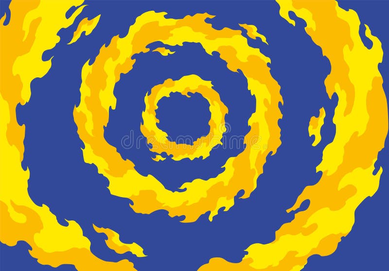 Comic Book Flame Background. Cartoon Explosion Element. Boom Cloud and ...