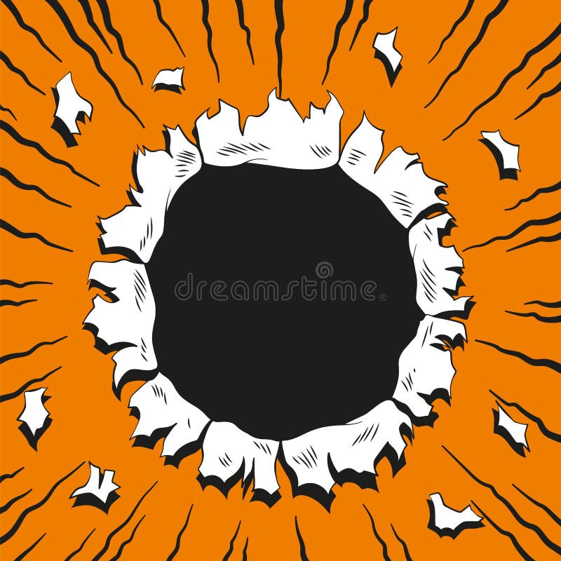 Book Comic Hole Stock Illustrations – 302 Book Comic Hole Stock ...