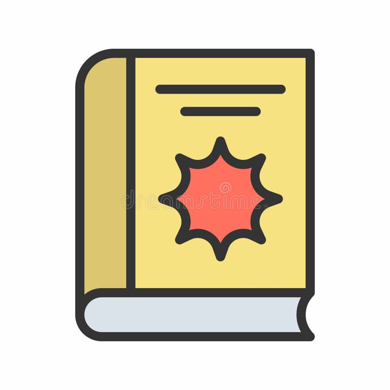 Comic Book Icon Vector Image. Stock Vector - Illustration of reading ...