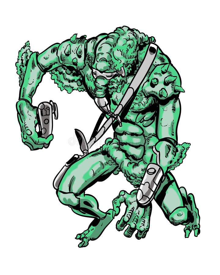 Green Alien Comic Stock Illustrations – 4,248 Green Alien Comic Stock ...