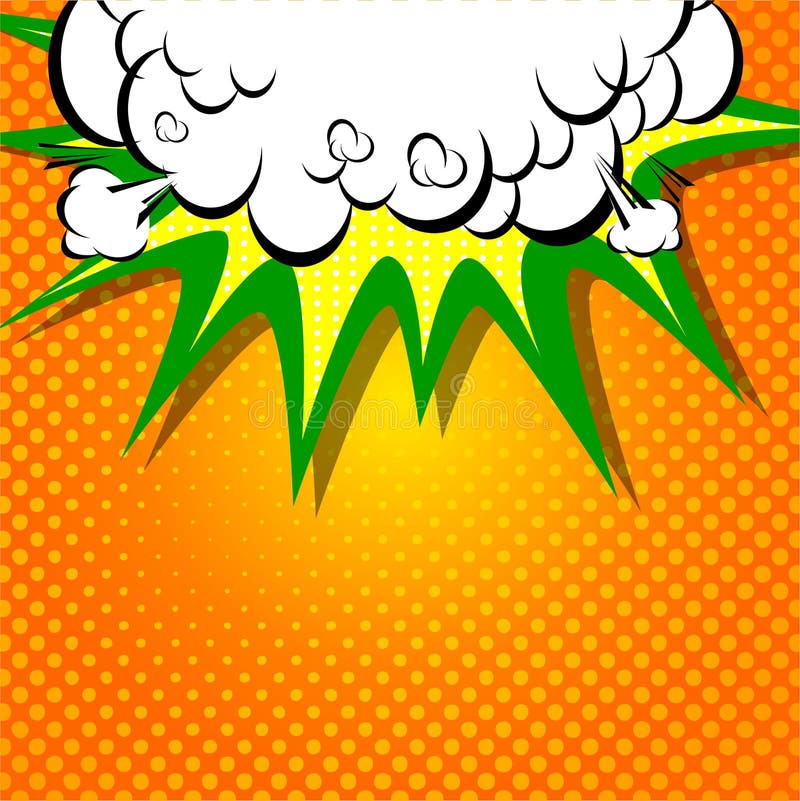 Comic Book Illustration Explosion Top Stock Illustrations – 114 Comic ...