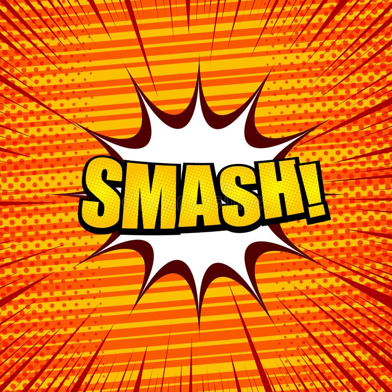 Comic book orange template stock vector. Illustration of book - 125769691