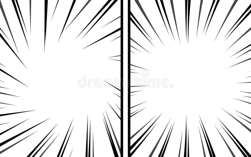 Comic Book Page Template Colorful Frame Divided Lines with Halftone ...