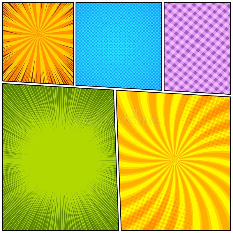 Comic Book Grid Stock Illustrations – 1,355 Comic Book Grid Stock ...