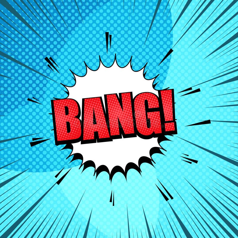 Comic Book Page Blue Template Stock Vector - Illustration of dynamic ...