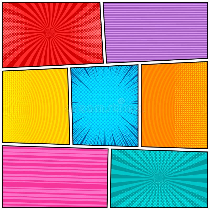 Comic Book Circles Stock Illustrations – 849 Comic Book Circles Stock ...