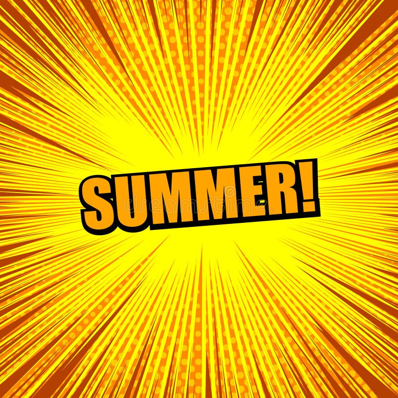 Comic Book Page Explosive Concept Stock Vector - Illustration of ...