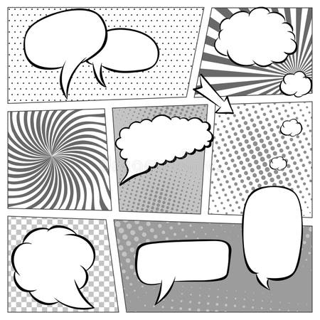 Art Comic Pop Template Vector Stock Illustrations – 39,084 Art Comic ...