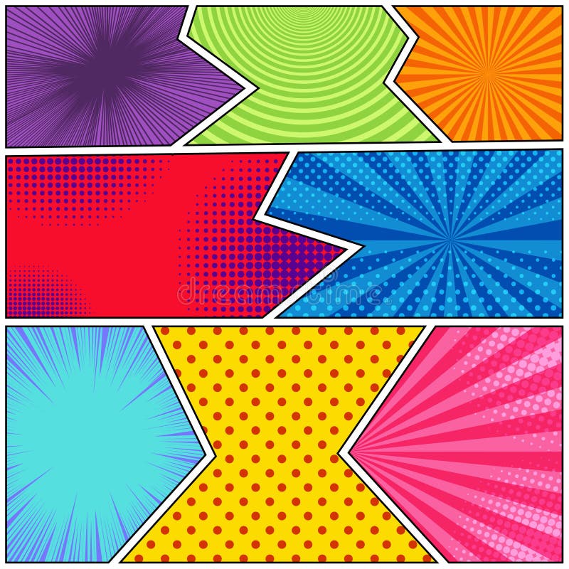 Comic Book Circles Stock Illustrations – 778 Comic Book Circles Stock ...