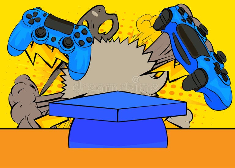 Comic Book Product Podium Stage for Mockup Presentation with Gaming ...