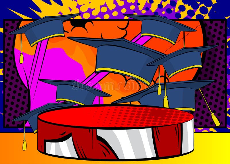 Comic Book Product Podium Stage for Mock-up Presentation with ...