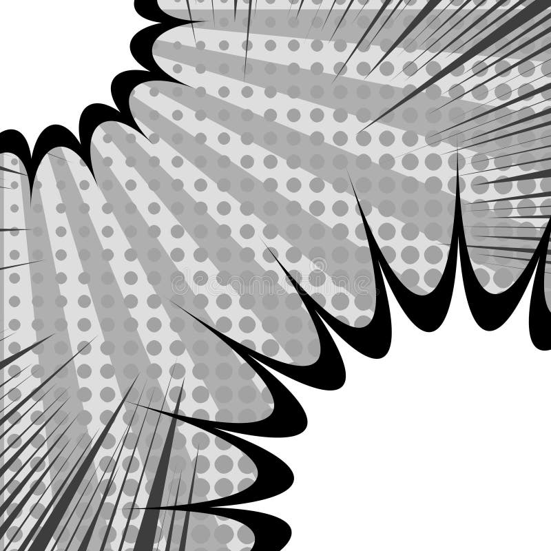 Comic book retro template stock vector. Illustration of corner - 115597239