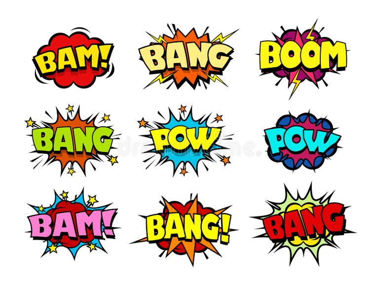 Comic Book Blast Stock Illustrations – 8,522 Comic Book Blast Stock ...