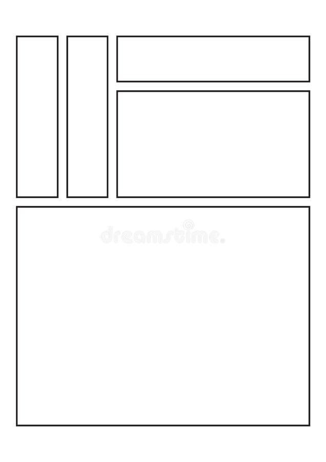 Story Comic Strip Blank Stock Illustrations – 50 Story Comic Strip ...