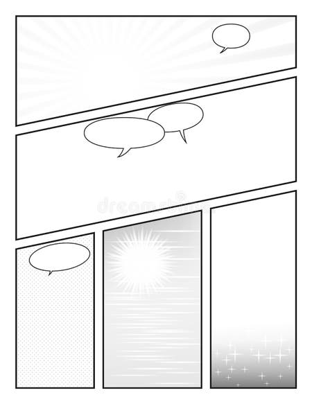Comic Strip Layout Stock Illustrations – 19,604 Comic Strip Layout ...