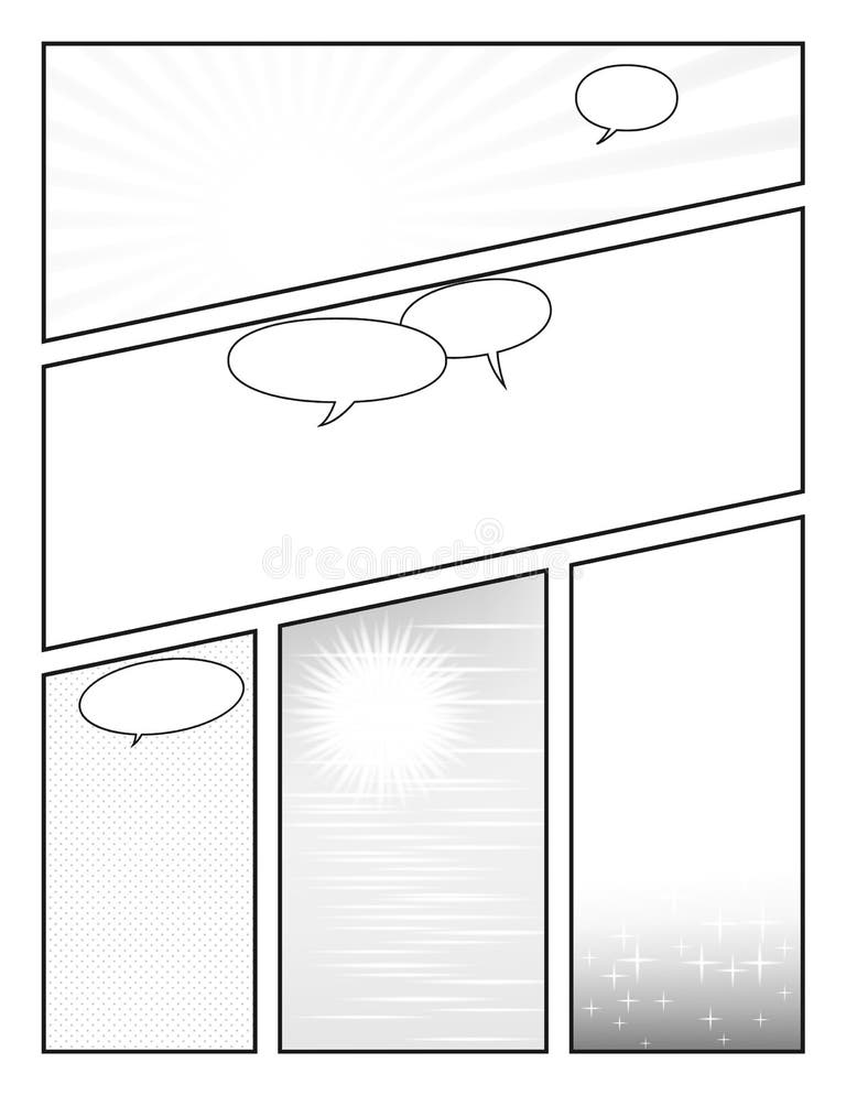 Comic Strip Layout Stock Illustrations – 19,604 Comic Strip Layout ...