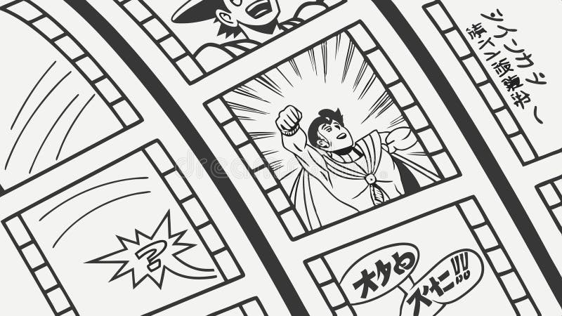 Comic Panel Story Stock Illustrations – 150 Comic Panel Story Stock ...