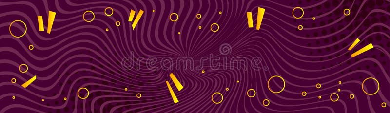 Comic Book Style Colored Banner. Stock Vector - Illustration of effect ...