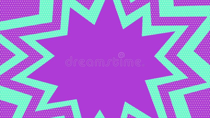 Comic Book Style Explosion Background Pop Art Starburst Animation ...