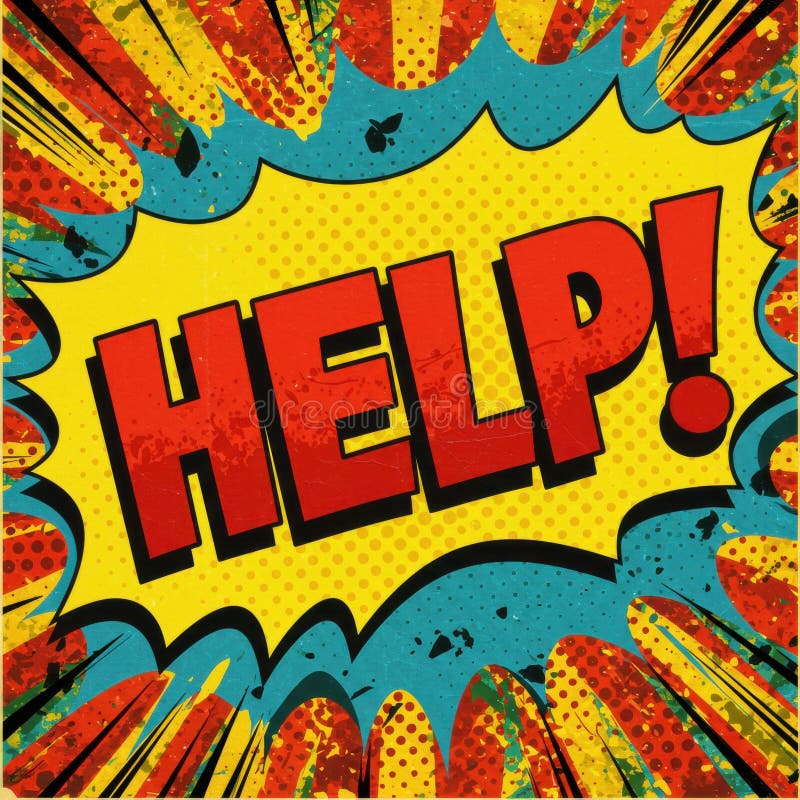 Help Word Comic Stock Illustrations – 652 Help Word Comic Stock ...