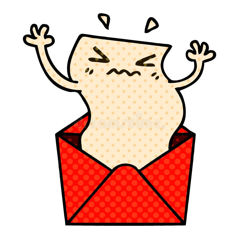 Comic Book Envelope Stock Illustrations – 196 Comic Book Envelope Stock ...