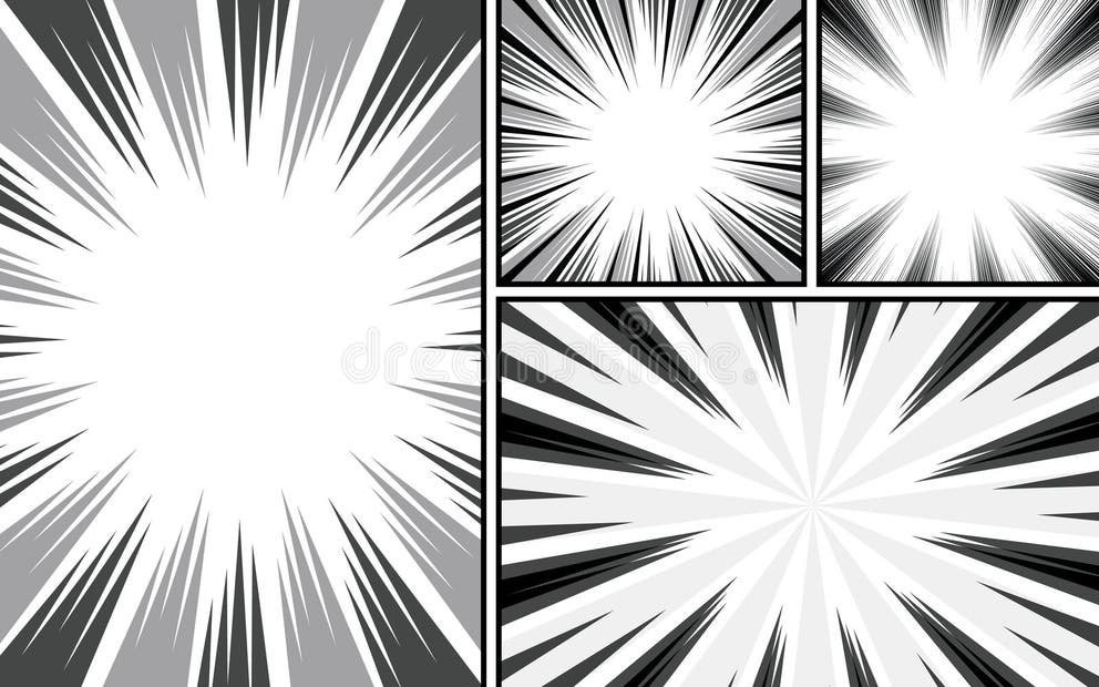 Comic Book Template. Comic Magazine Cover and Grid Page Layout ...