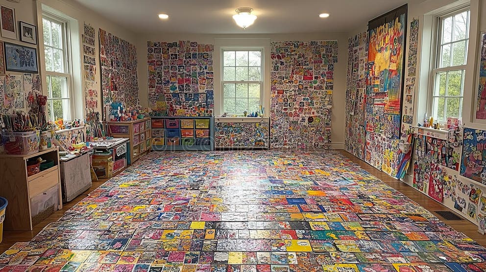 Comic book themed room stock illustration. Illustration of covering ...