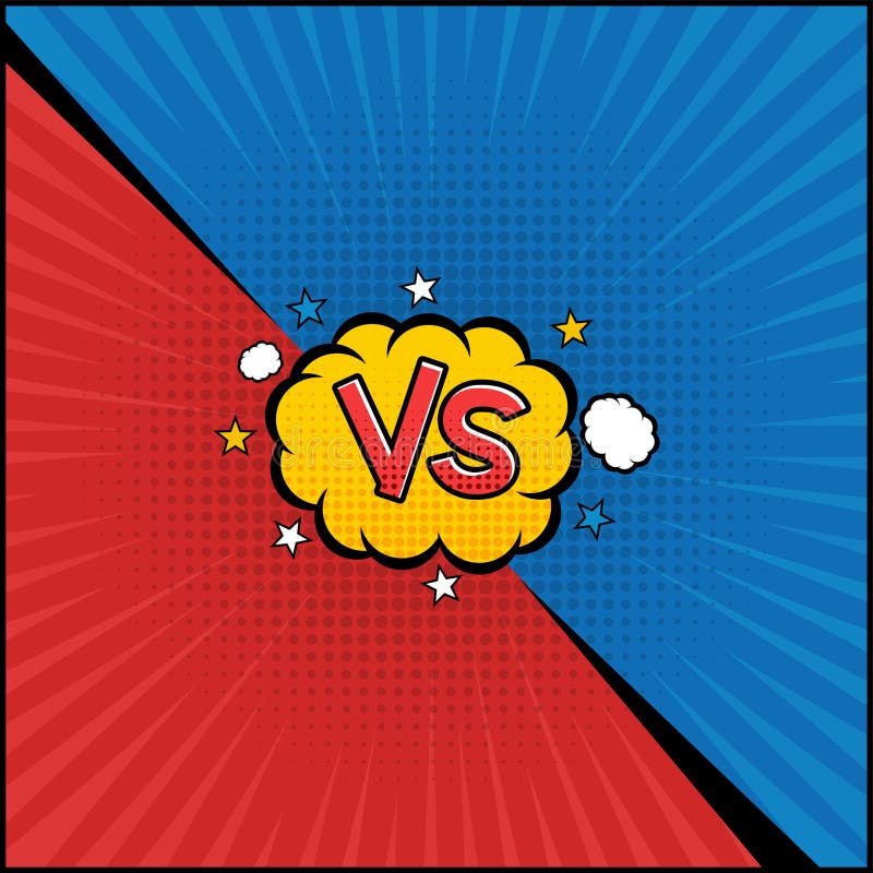 Comic Book Cover with Super Hero Man and Family Characters. Retro ...