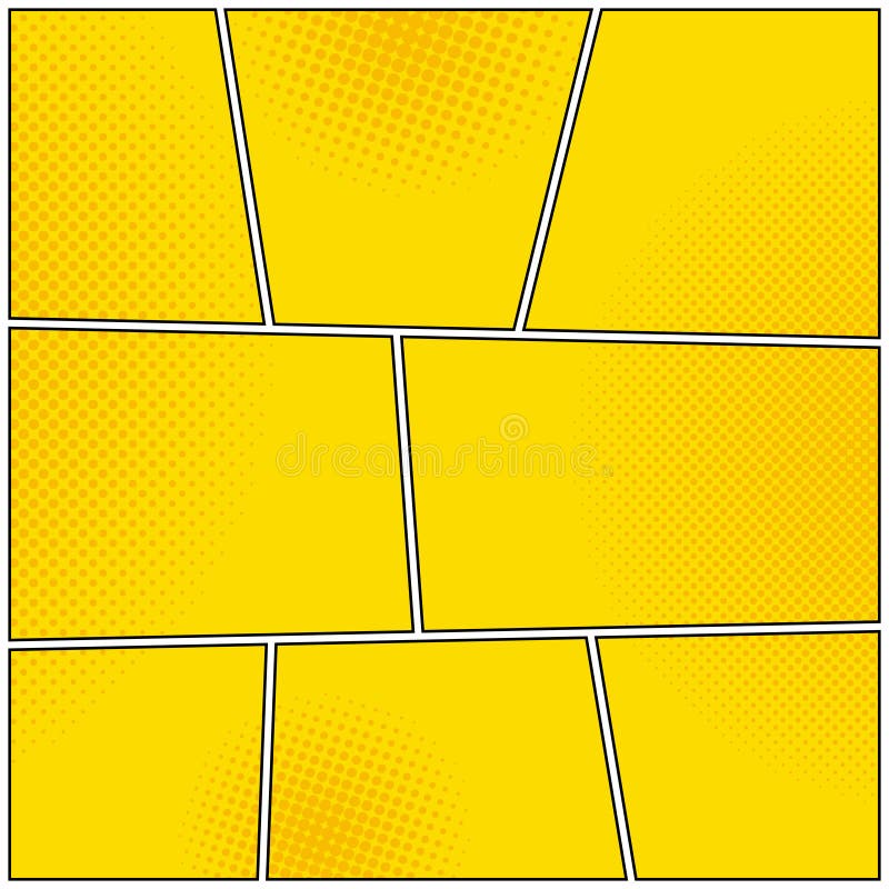 Comic Book Yellow Background Stock Illustrations – 10,415 Comic Book ...