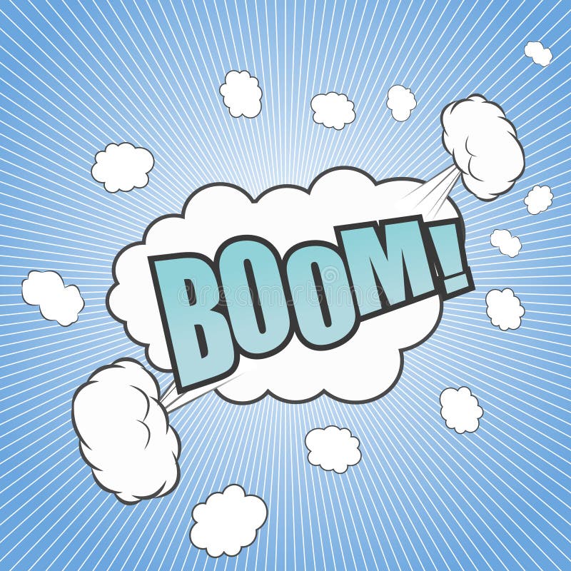 Poster Boom Comic Strip Stock Illustrations – 1,616 Poster Boom Comic ...