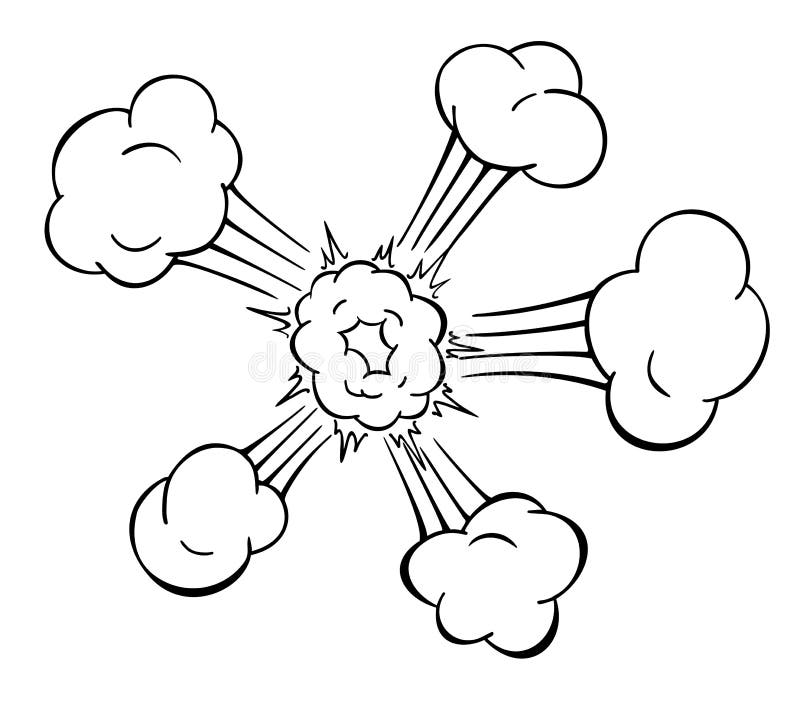 Comic Boom. Explosion. Comics Sketch Explosion Splash Comic Book Text ...