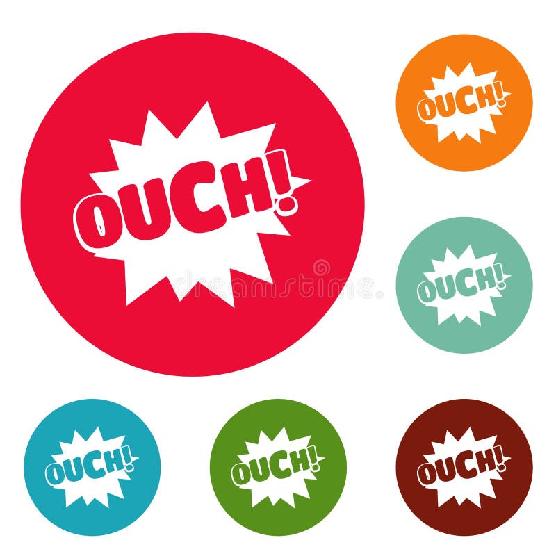 Ouch Stock Illustrations – 853 Ouch Stock Illustrations, Vectors ...