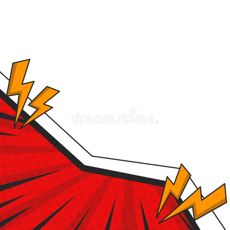 Comic Border Effect stock vector. Illustration of abstract - 329282790