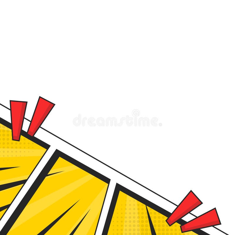 Comic Border Effect stock vector. Illustration of effect - 329282798