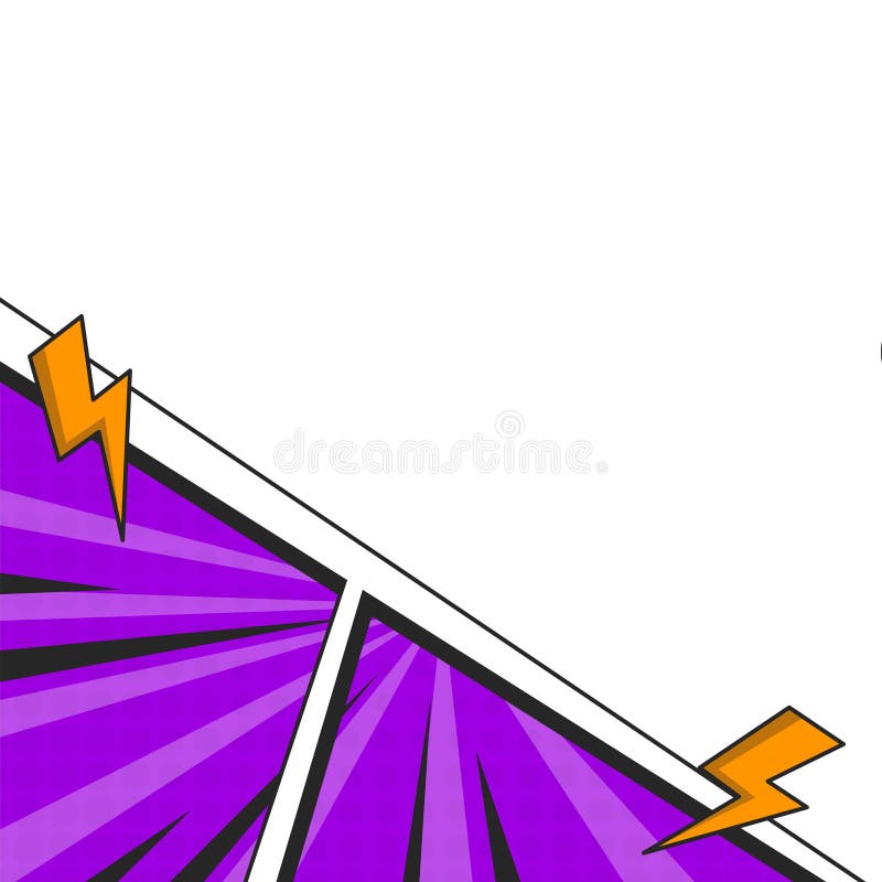 Comic Border Effect stock vector. Illustration of halftone - 329282807