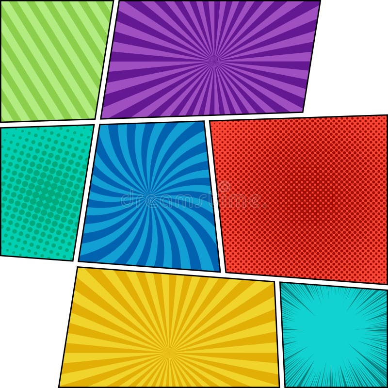 Comic bright composition stock vector. Illustration of line - 127548039