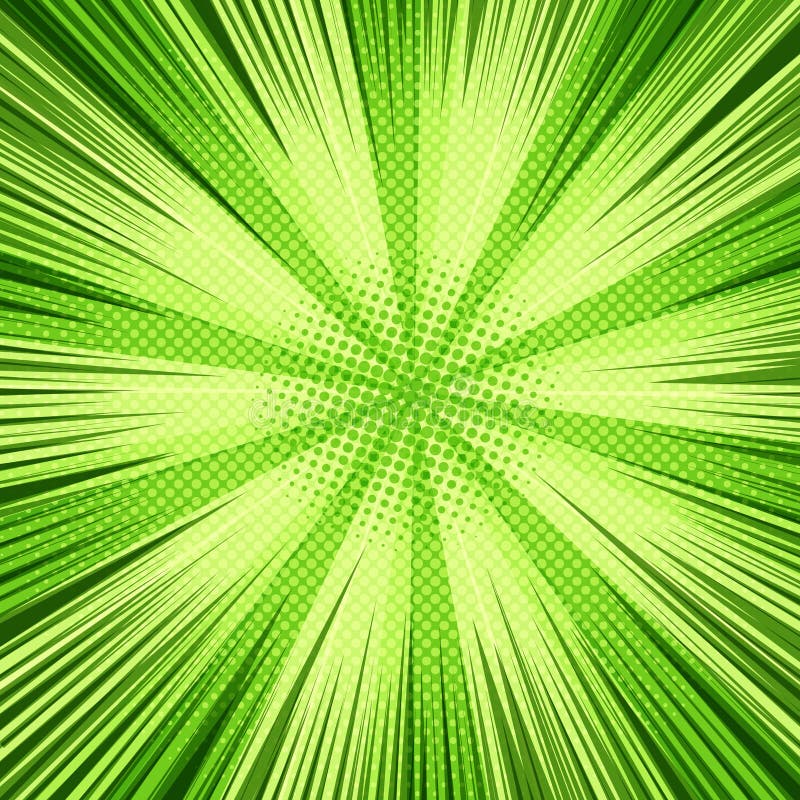 Comic bright green concept stock vector. Illustration of green - 137264092