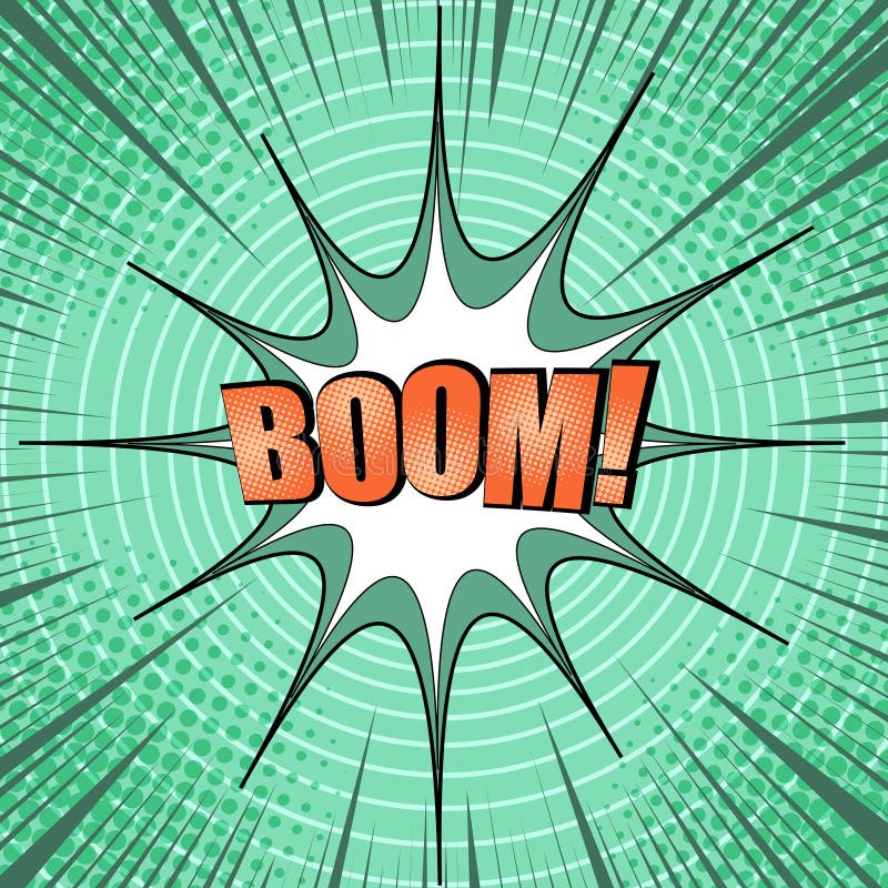 Comic bright template stock vector. Illustration of light - 119182824