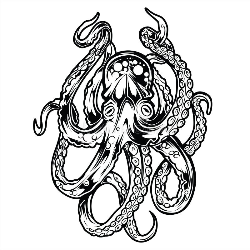 Kraken Stock Illustrations – 4,633 Kraken Stock Illustrations, Vectors ...