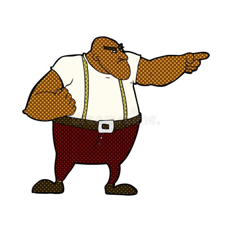 Tough Guy Cartoon Characters