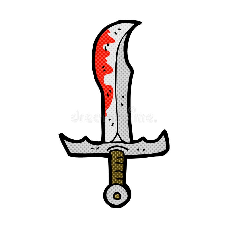 Comic Cartoon Bloody Sword Stock Illustrations – 24 Comic Cartoon ...