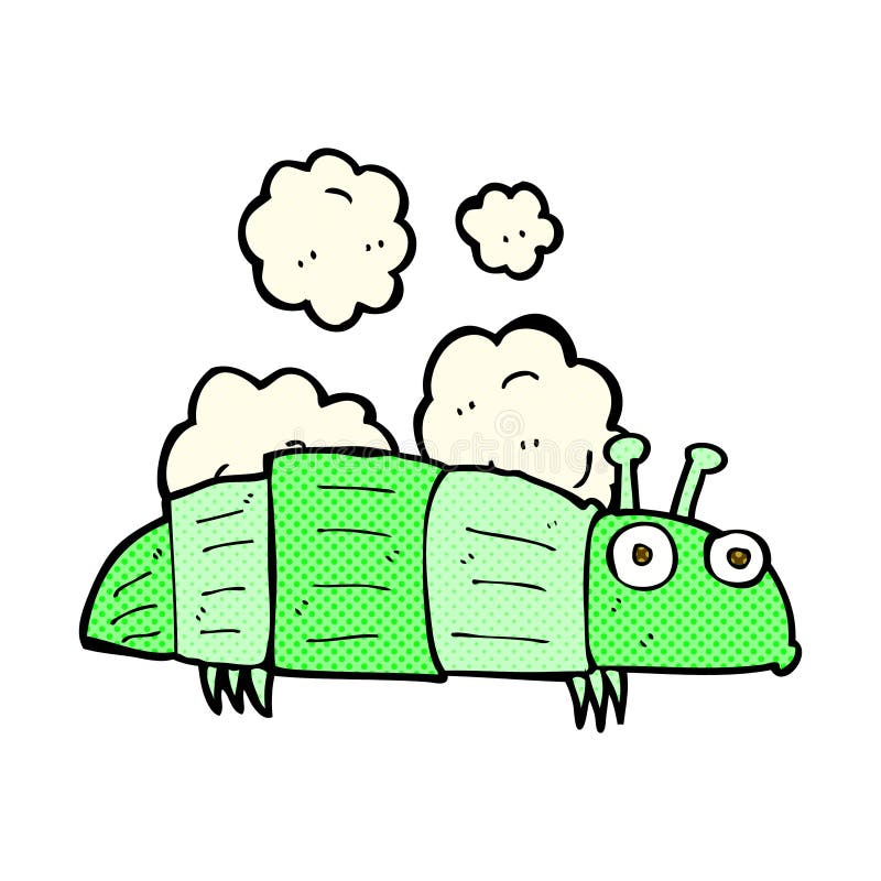 Comic cartoon bug stock illustration. Illustration of print - 51586185