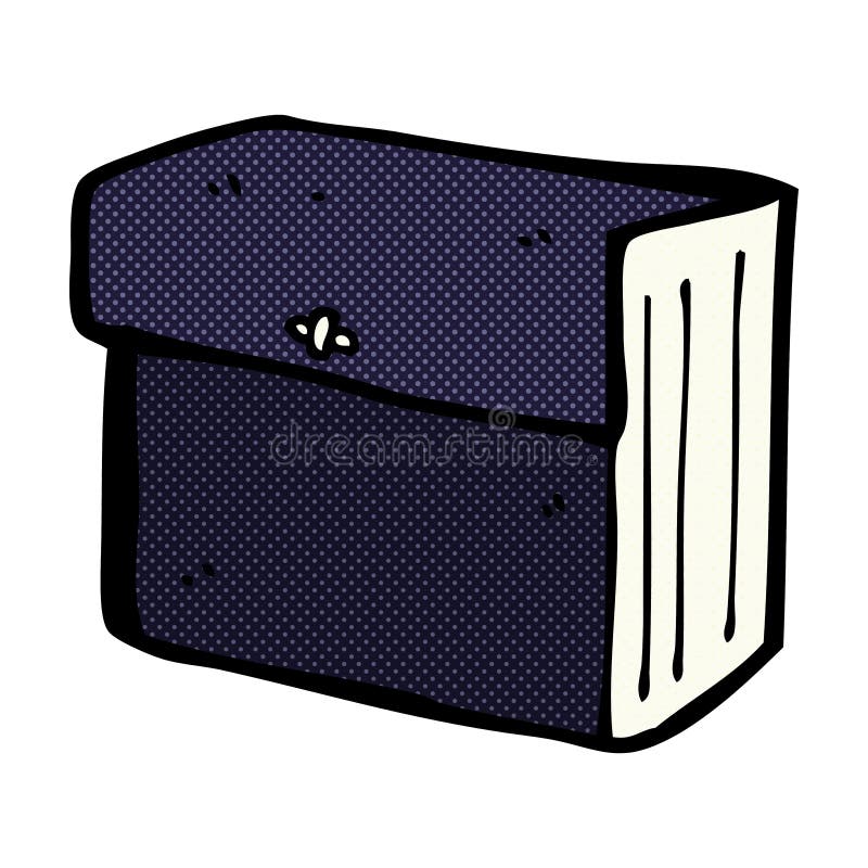 Comic Cartoon Business Files Stock Illustration - Illustration of ...