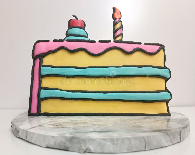 Comic cartoon cake stock photo. Image of chocolate, group - 265144532