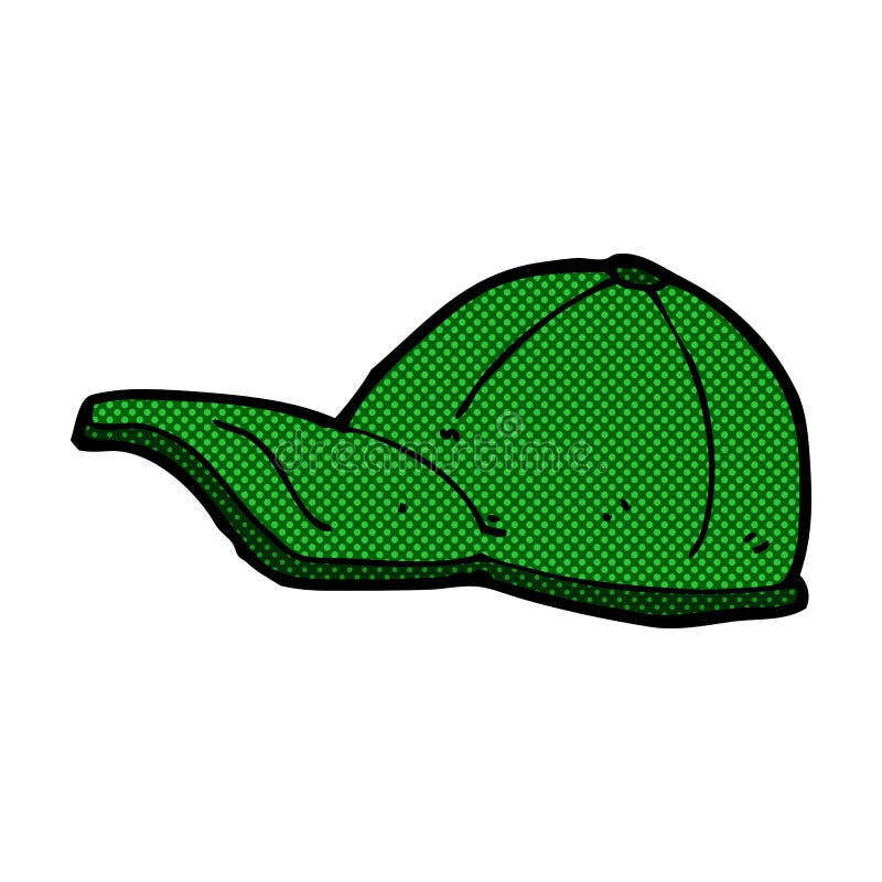 Comic cartoon cap stock illustration. Illustration of cartoon - 52920311