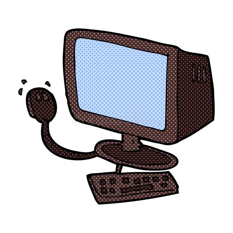 Comic Computer Stock Illustrations – 12,042 Comic Computer Stock ...