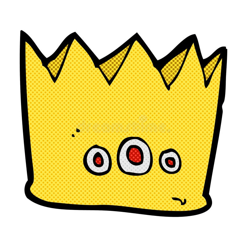Cartoon crown symbol stock illustration. Illustration of cartoon - 37031641