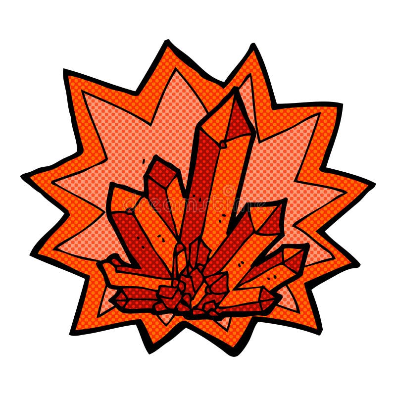 Crystals In Cartoon Style. Vector Seamless Pattern On A White ...